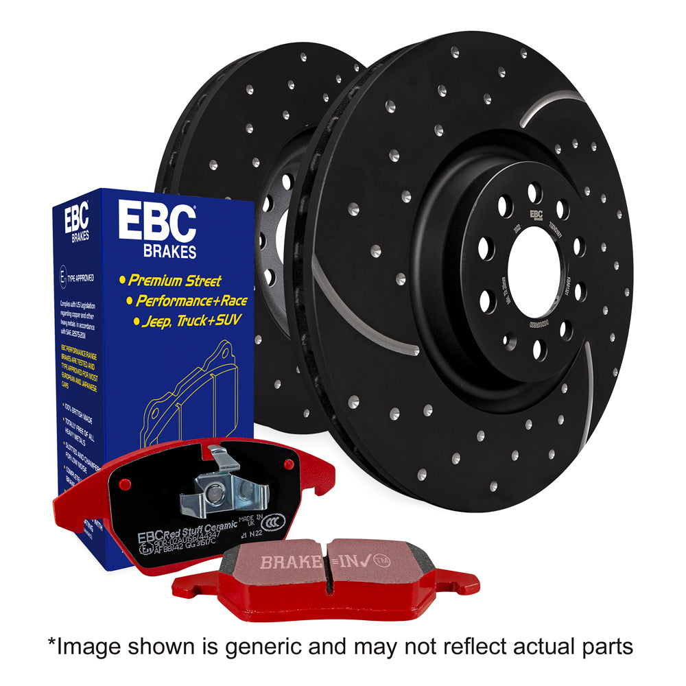 EBC Brakes Pad and Disc Kit (PD12KF125) – EBC Brake Shop