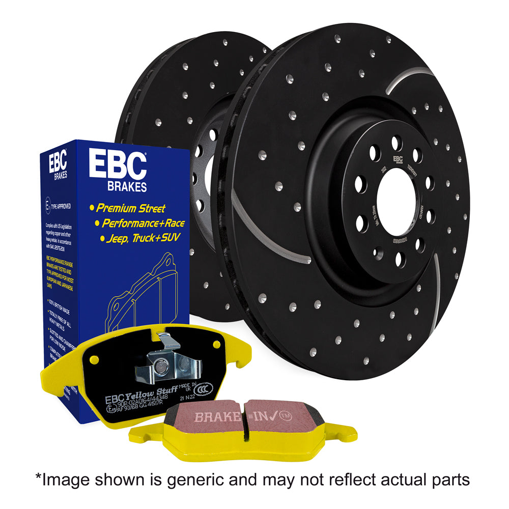 EBC Brakes Pad and Disc Kit (PD13KF828) – EBC Brake Shop