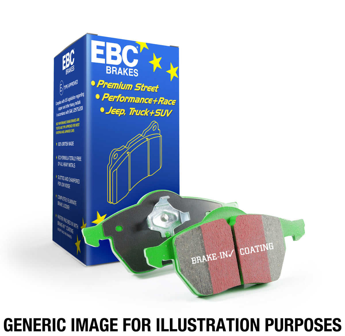 Info Greenstuff Brake Pads – EBC Brake Shop